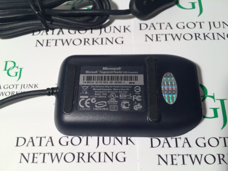 Microsoft Fingerprint Reader (USB Compatible) Model 1033