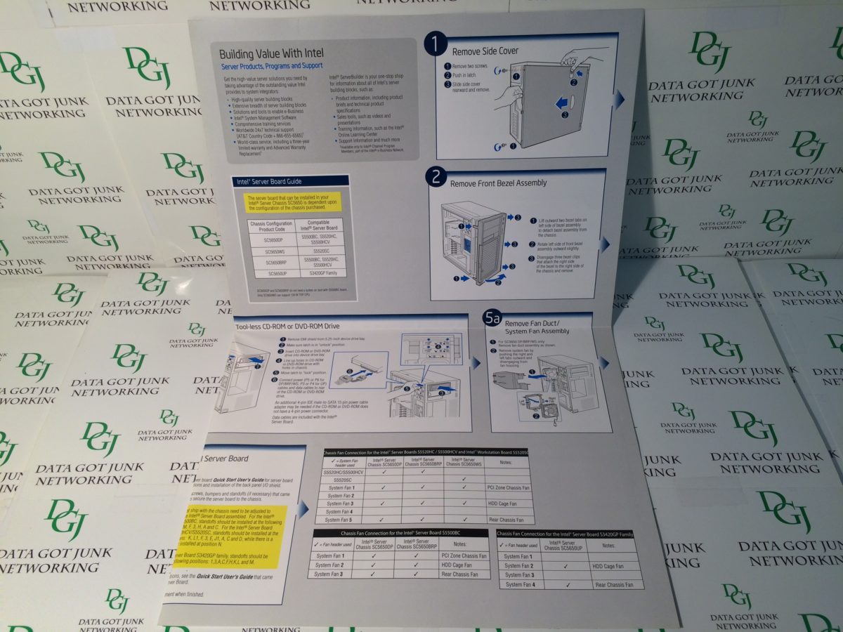 Intel Server Chasis SC5650WS