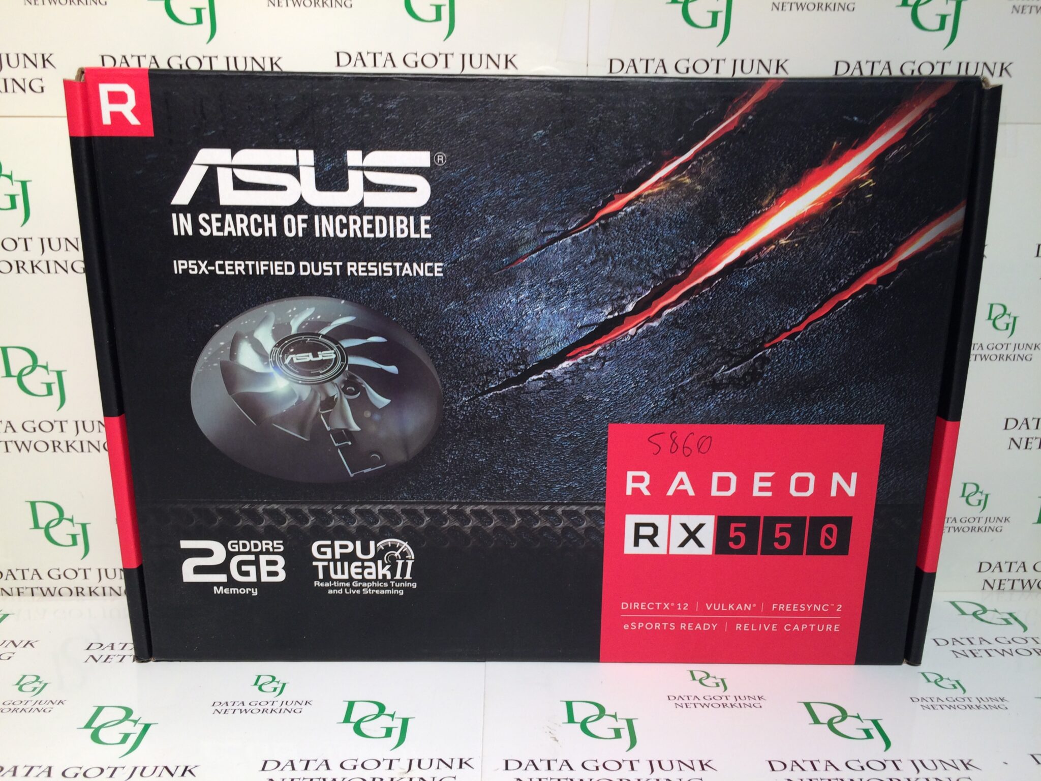 ASUS Radeon RX 550 2GB GDDR5 - Data Got Junk