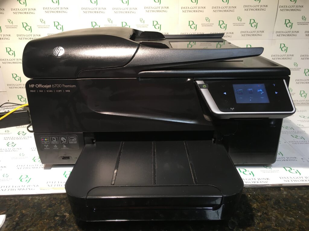 HP Officejet 6700 Premium H711n All-In-One Inkjet Printer - Data Got Junk