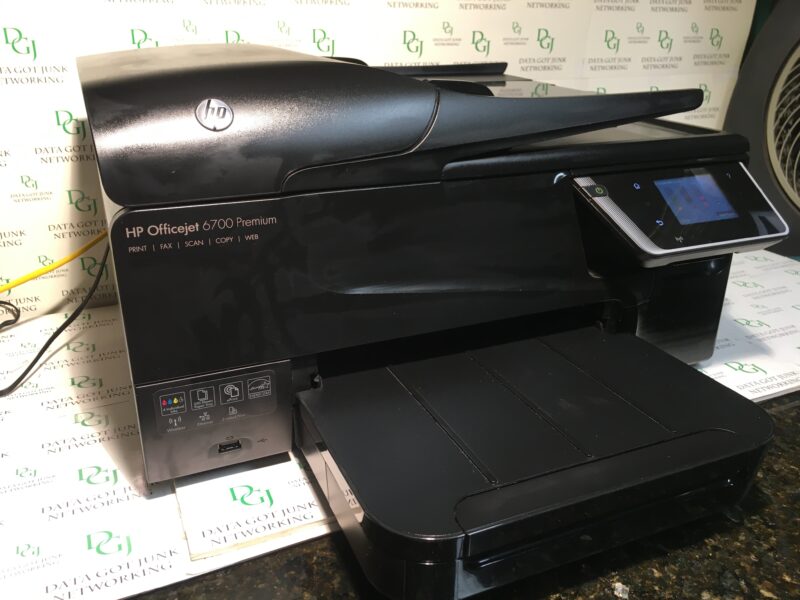 HP Officejet 6700 Premium H711n All-In-One Inkjet Printer - Data Got Junk