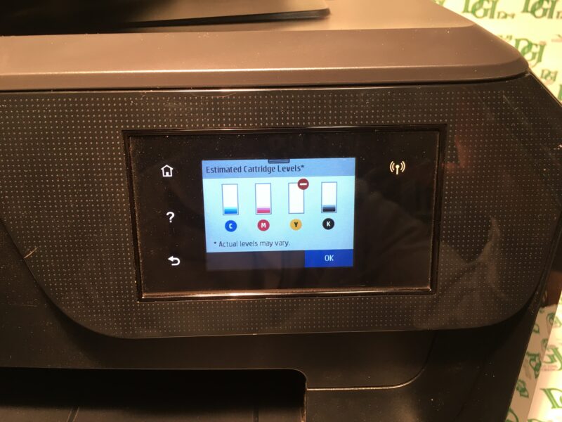 HP OfficeJet Pro 8715 All-In-One Inkjet Printer - Data Got Junk