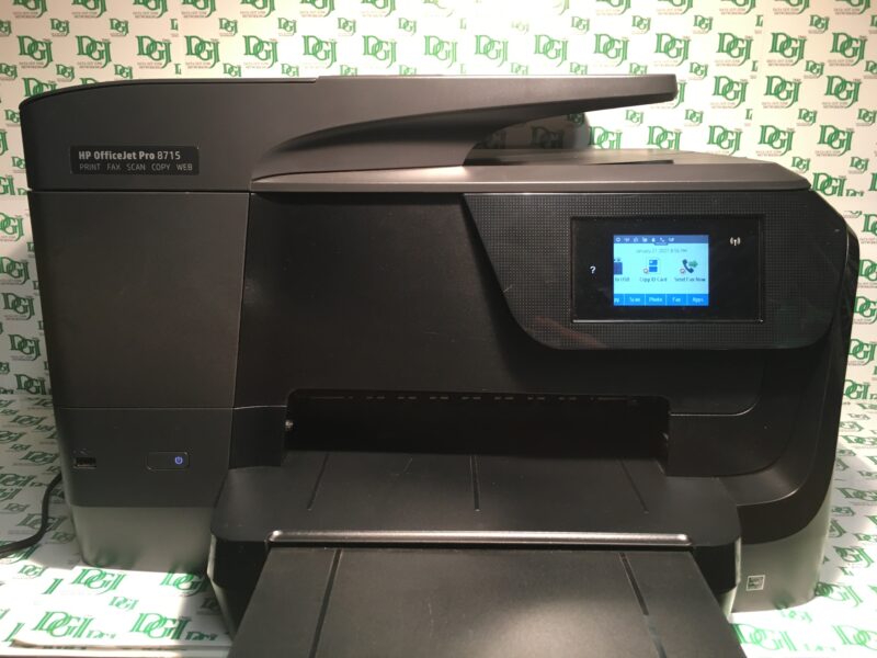 HP OfficeJet Pro 8715 All-In-One Inkjet Printer - Data Got Junk