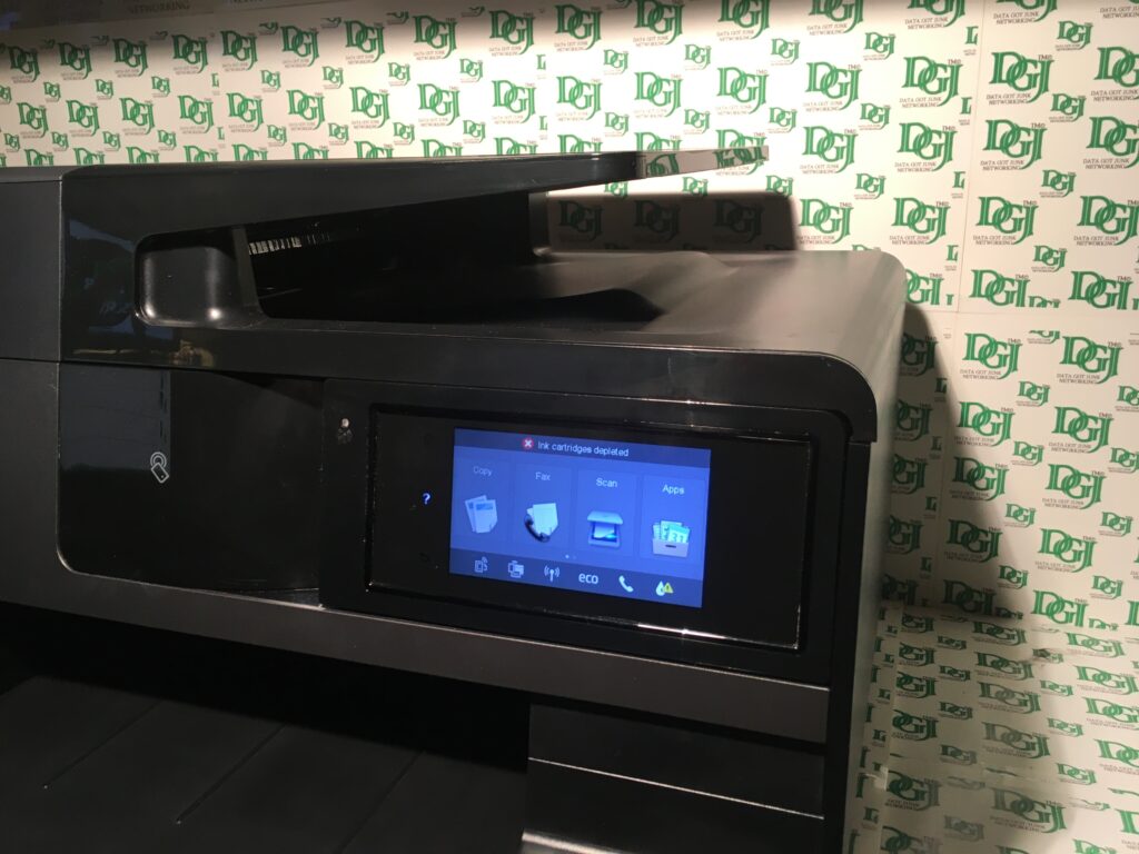 HP OfficeJet Pro 8620 e-All-In-One Inkjet Printer - Data Got Junk