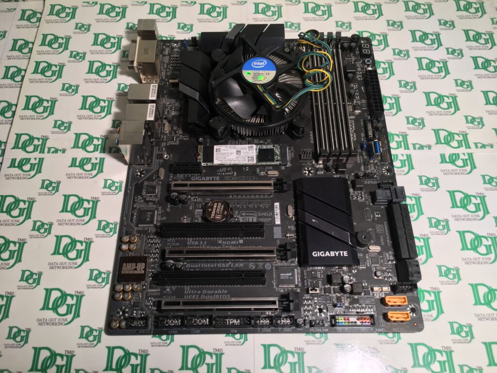 GIGABYTE Workstation GA-X170-WS ECC Motherboard - Data Got Junk